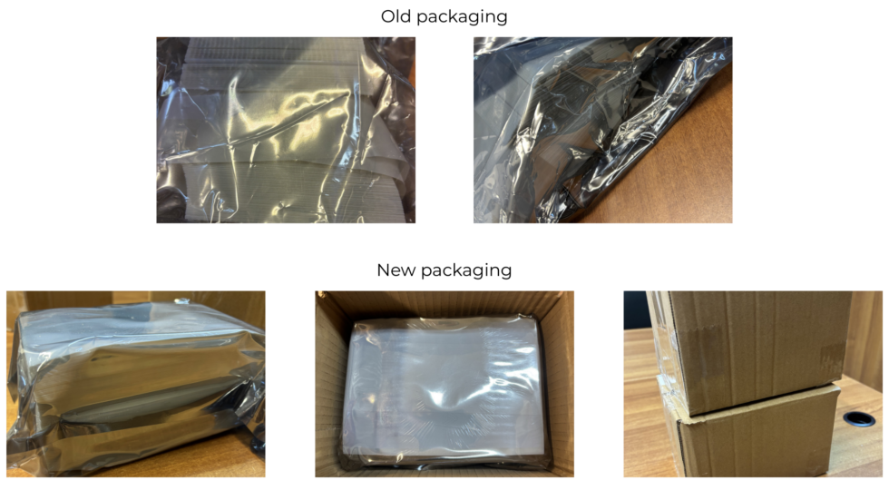 Packaging for UHF RFID fanfold labels - Global Tag